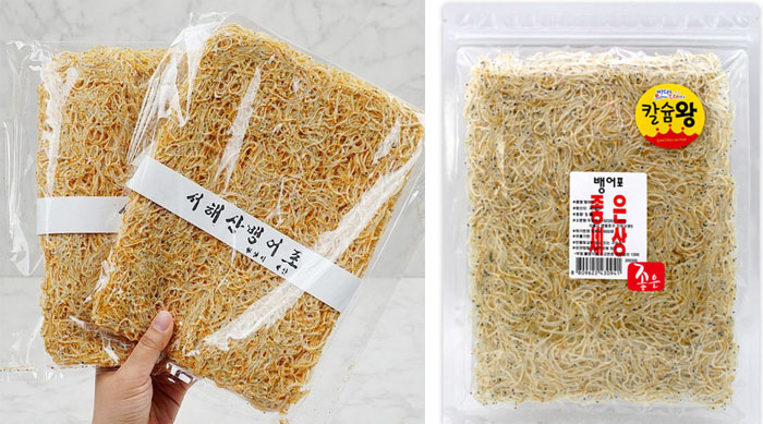 뱅어과 Family Salangidae(Icefishes or noodlefishes).