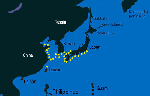 흰꼬리볼락(Longspined rockfish). Sebastes longispinis